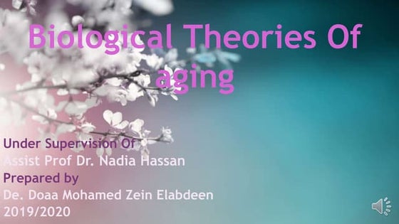 3. theories of aging | PDF