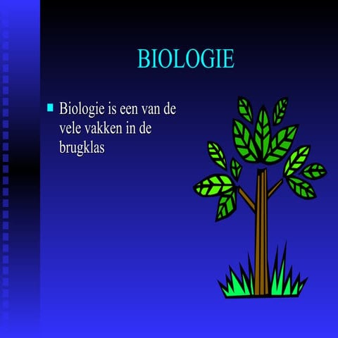 Biologie Presentatie Open Dag | PPT