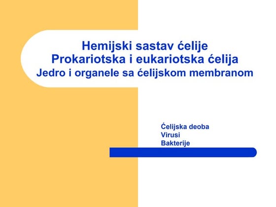 Ćelija | PPT