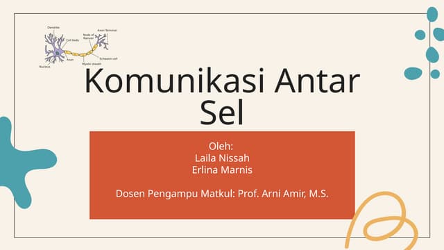 Komunikasi sel | PPTX