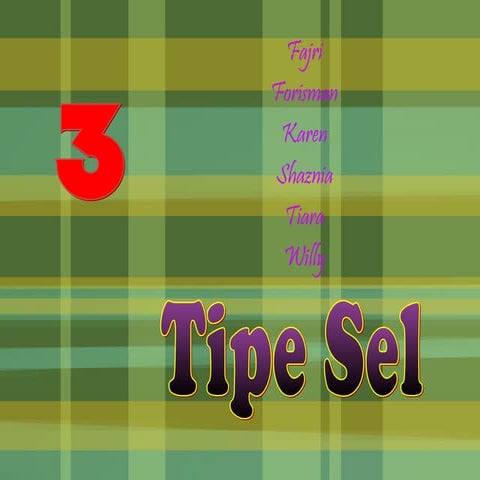 Tipe Sel dan Struktur Sel # Biologi | PPT