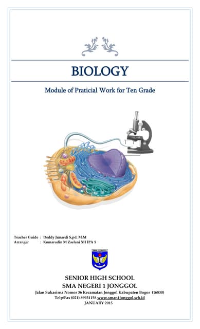 Pembuatan preparat segar | PPT