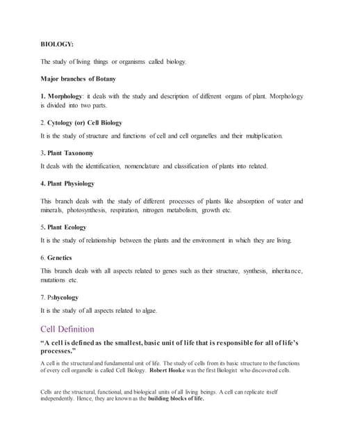 Cell biology assignment 1 | PPT