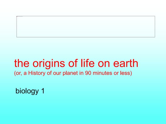 BIOLOGY PPT ( EVOLUTION ) CLASS XII.pptx