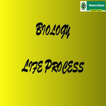 Class 10 Science Biology chapter 1 life processes | PPTX