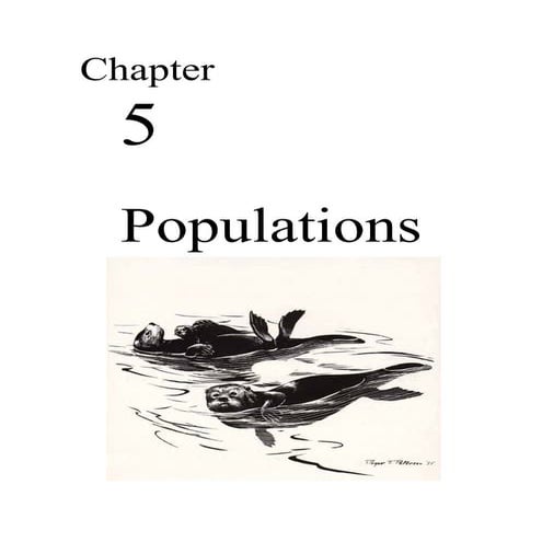 Biology - Chp 5 - Populations - Notes | DOC