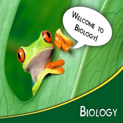 Biology - Chapter 1.1 | PPT