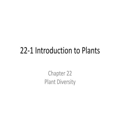 Biology 22 1[1] | PPTX