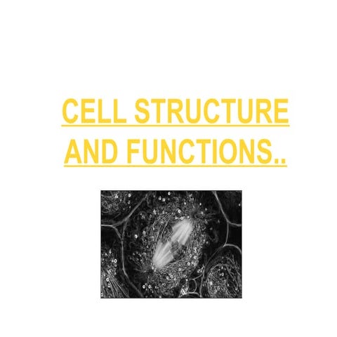 BIOLOGY ASSIGNMENT..pptx of cell structure | PPT