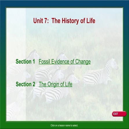 Biology Ch. 14 History of Life | PPT | Biological Sciences | Science