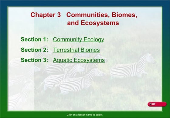 Ecosystems and biomes | PPTX