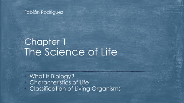 Characteristics of Living Organism | PPT