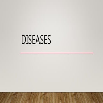 Biology diseases | PPTX