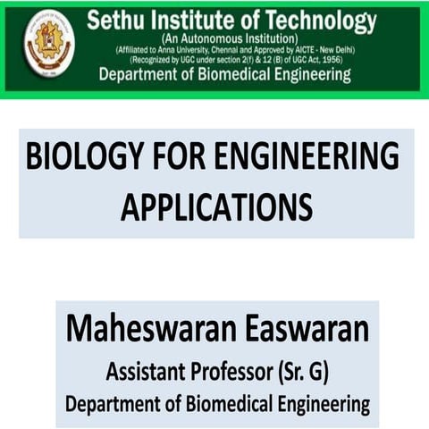Biology for Engineering Applications Mod 3 (2).pptx