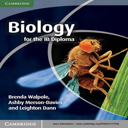 Biology for the diploma program (walpole) | PDF