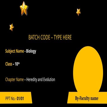 Lesson 10: Heredity: Inheritance and Variation | PPTX