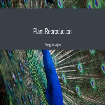 Biology_Plant_reproduction and developement | PPTX