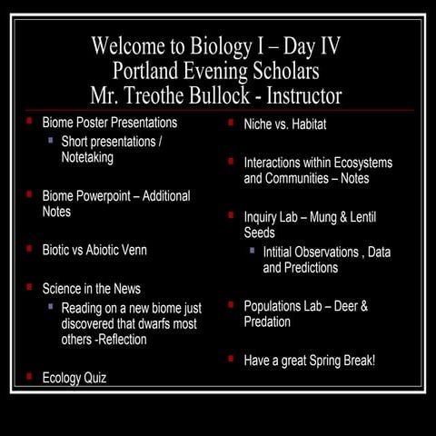 Coopers Lesson Plan Biomes | DOC