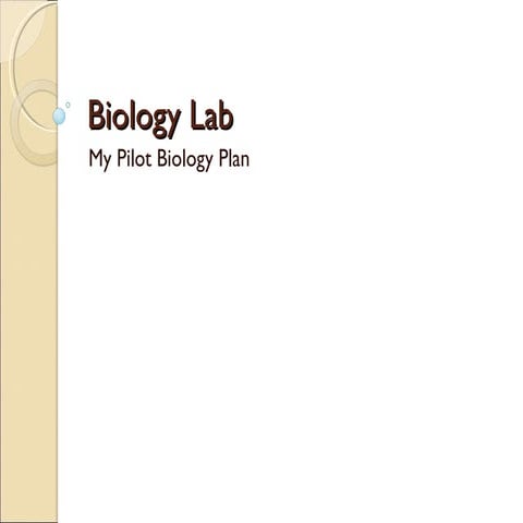 Biology lab | PPT