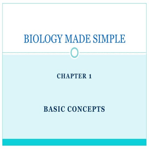 Biology made simple | PPTX