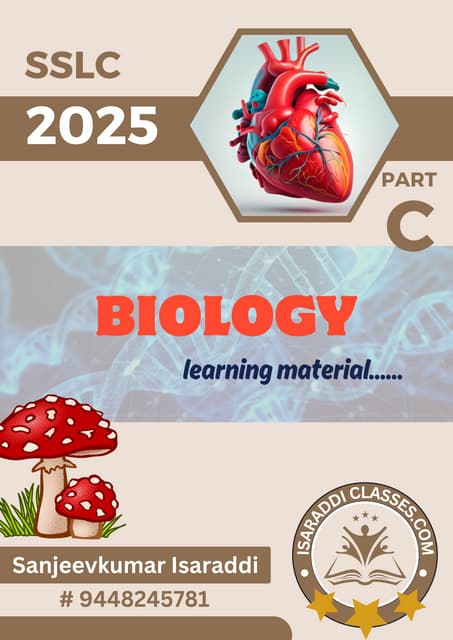 X biology full notes chapter 1 | PDF