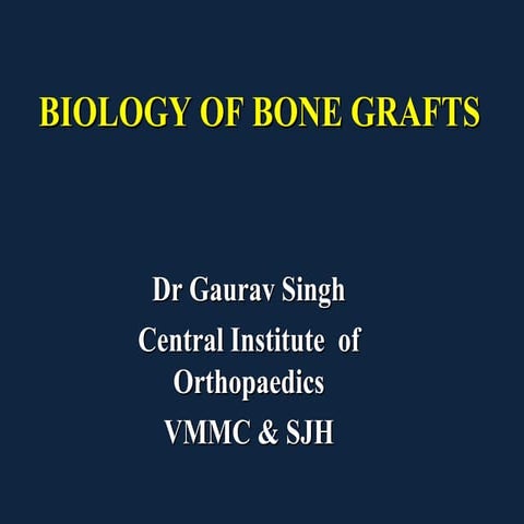 Biology of bone_grafts | PPT