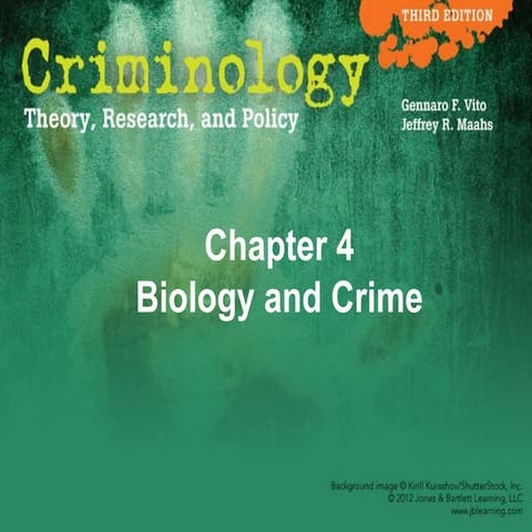biology of crime causation- Forensic psychology | PPT