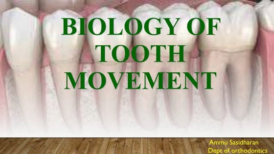 Mechanics of orthodontic tooth movement | PPT