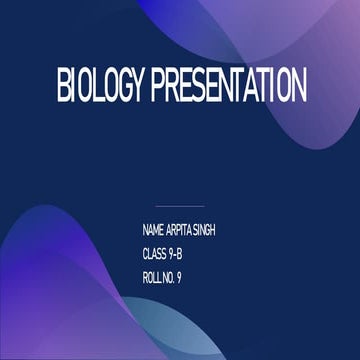 BIOLOGY PRESENTATION.pptx.......................... | PPTX | Currencies ...