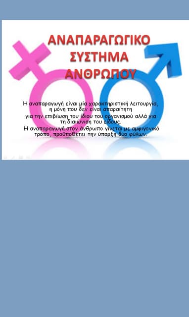 Το αναπαραγωγικό σύστημα της ΓΥΝΑΙΚΑΣ | PPT