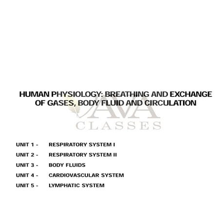 Body Fluids and Circulation Class 11 NCERT Solutions Study Material ...