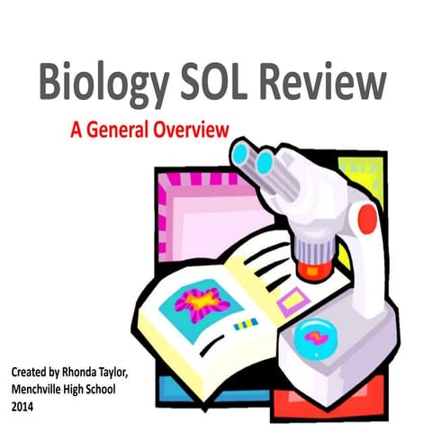 Biology sol review 2014 | PPTX