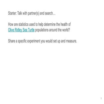 Biology Statistics presentation, standard deviation, +-2SE around the mean | PPTX