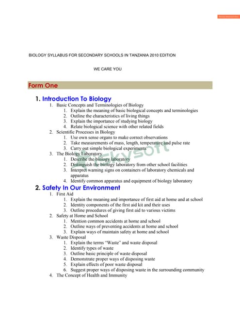 BIOLOGY revision class plan form 4.docx