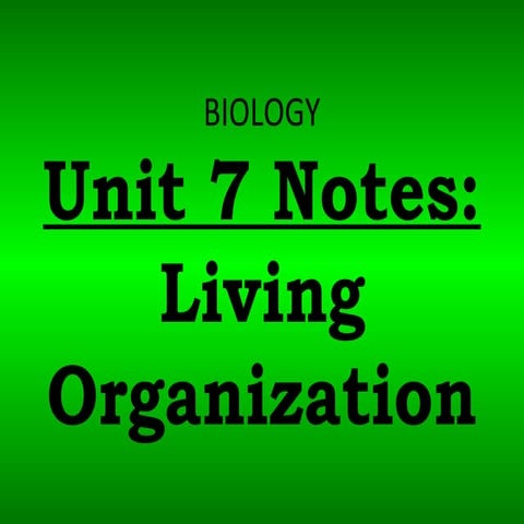 Biology unit 7 organ systems crayfish notes | PPT