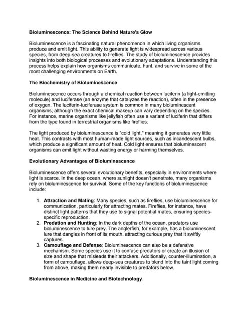 Introduction To Luminescence | PPT | Chemistry | Science