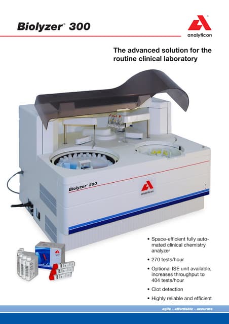Biochemistry Analyzers working principle.pdf | Chemistry | Science