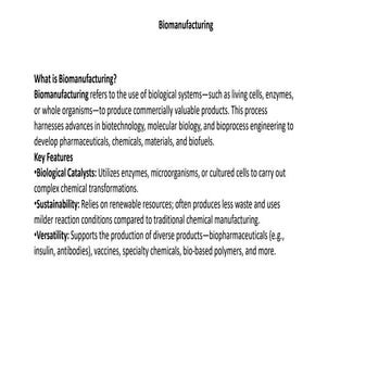 Introduction about Biomanufacturing techology.pdf