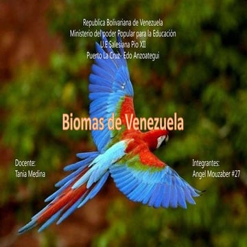 Biomas de Venezuela | PPTX