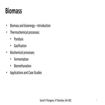 Pyrolysis ppt | PPTX