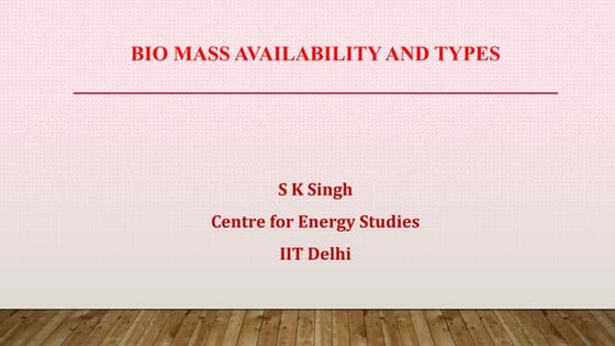 Bio fuels, production and limitations | PPT