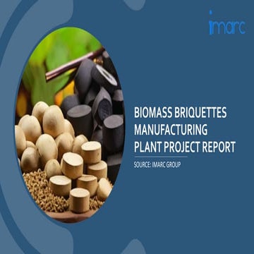 Biomass Briquettes Manufacturing Project Report 2024 Edition | PPTX