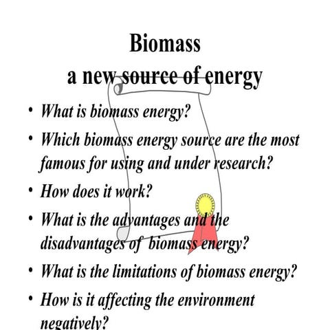 Biomass energy sys | PPT | Indoor Environmental Quality | Home & Garden