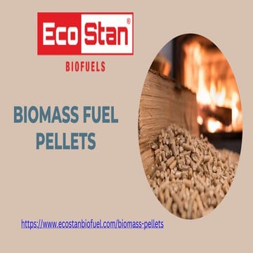 Using Renewable Energy: The Potential of Biomass Fuel Pellets | PPTX