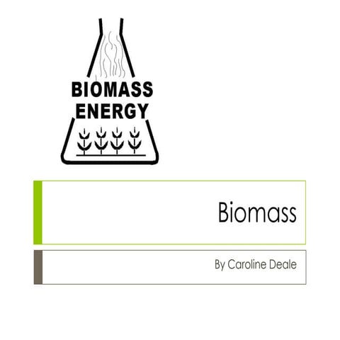 Biomass | PPTX