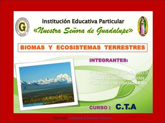 Ecosistemas acuáticos. (corregido) | PPT