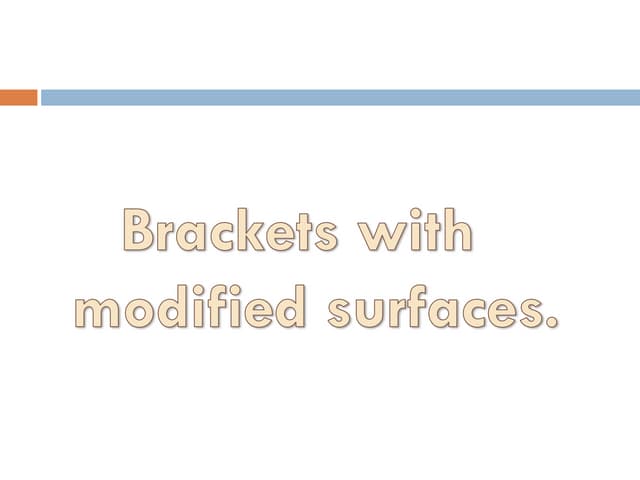 Orthodontic bracket Prescription chart | PDF