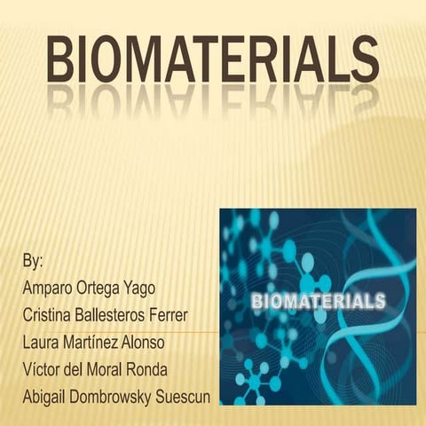 Biomaterials | PPTX