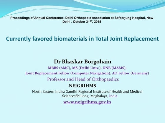 Biomaterials final project (2) | ODP | Bone and Joint Conditions | Diseases and Conditions