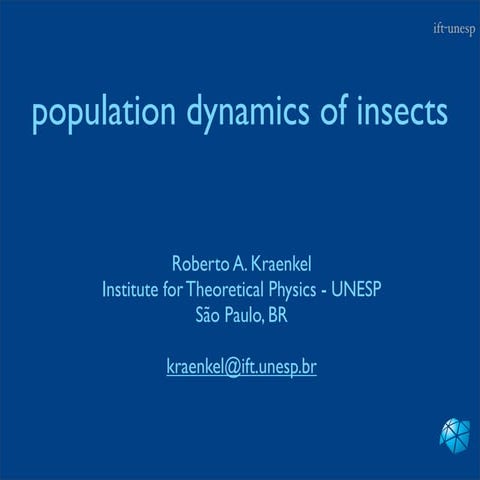population dynamics of insects | PDF